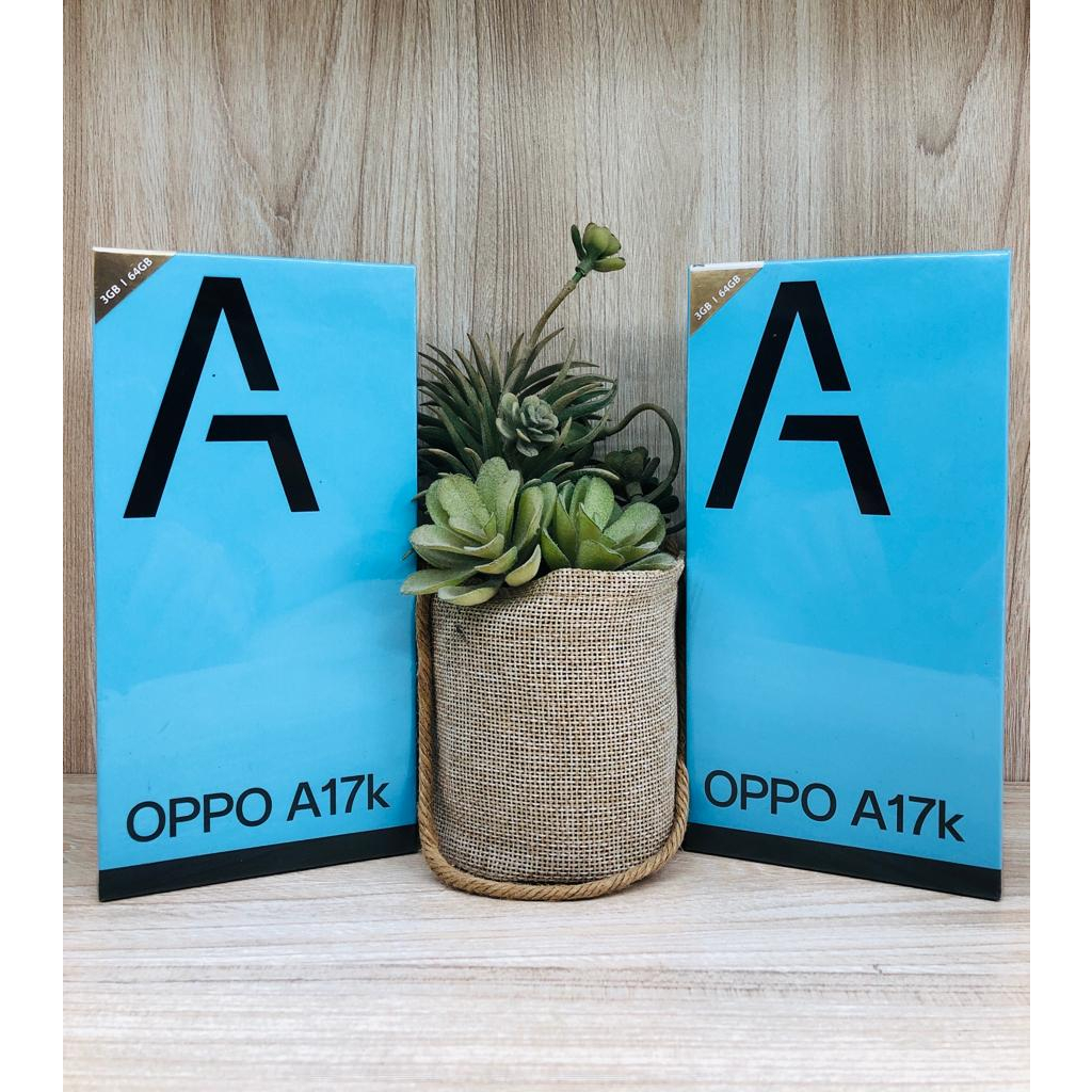 Jual OPPO A17K 3/64 GB - NEW GARANSI RESMI - RAM 3/64 GB - COD SURABAYA ...