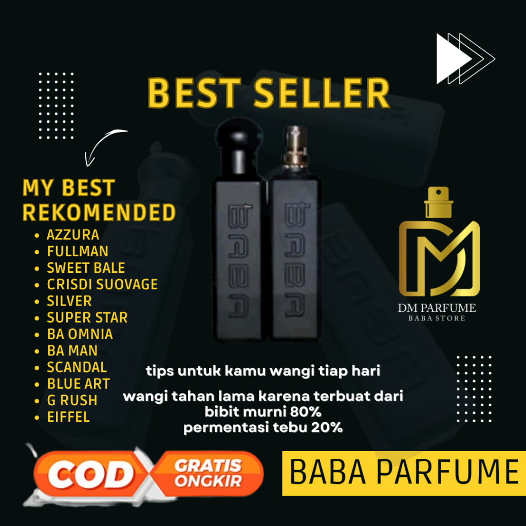 Jual Parfum Premium BABA PARFUME INDONESIA Halal Dan Bersetifikasi BPOM ...