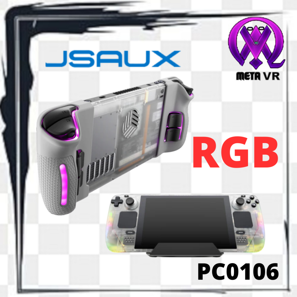Jual JSAUX Transparent Back Plate for Steam Deck PC0106A RGB | Shopee ...