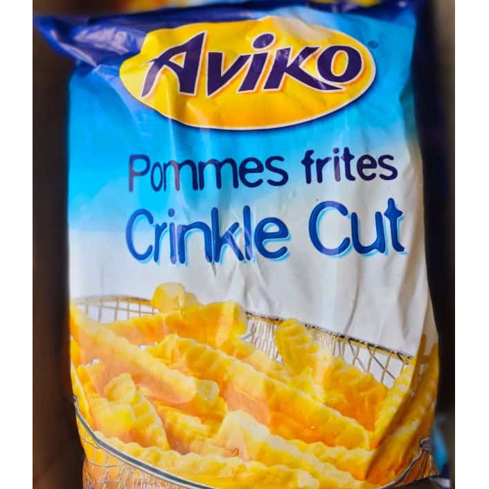 Jual Aviko Kentang Goreng 1 kg Shoestring / Crinkle Cut Frozen Food ...