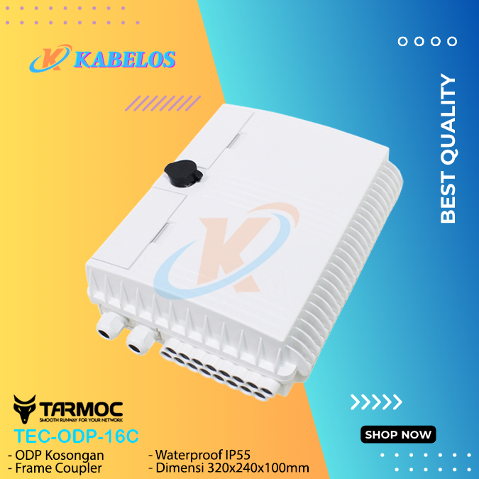 Jual Tarmoc ODP 16 Core | Box FO Fiber Optic Splitter SC/TUBE Double ...
