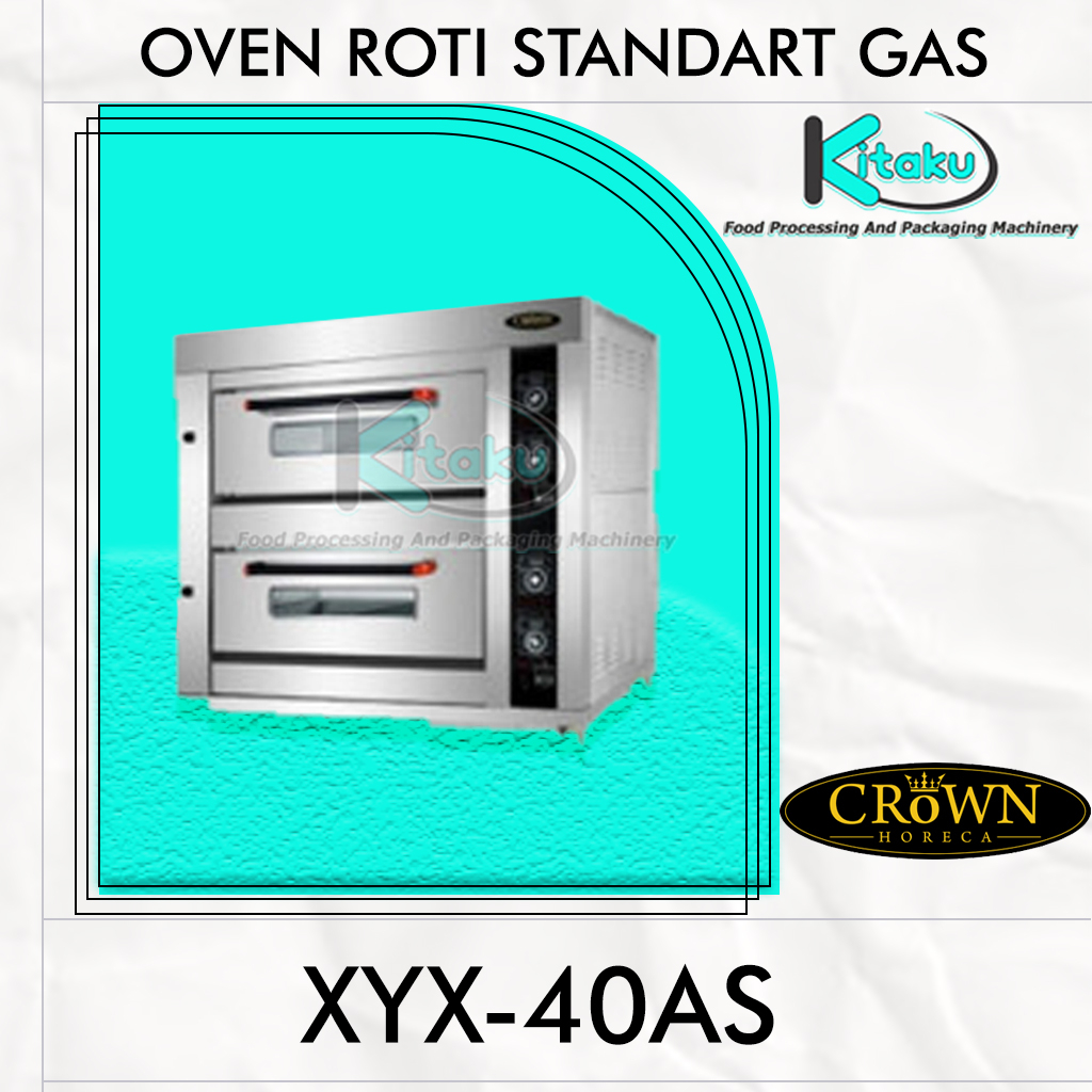 Jual Oven Roti Standard Gas CROWN HORECA-XYX-40AS | Shopee Indonesia