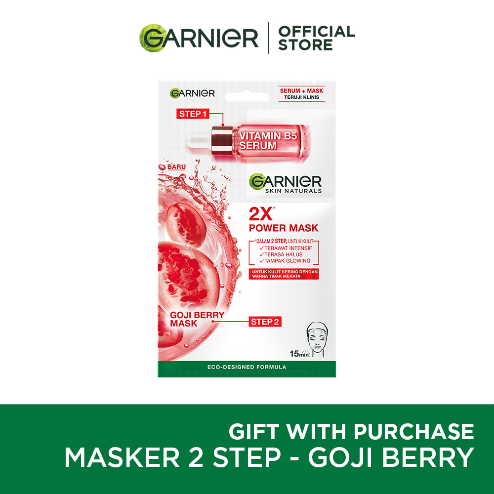 Jual (FREE GIFT - DO NOT ORDER) Garnier Two Step Mask Goji Berry ...