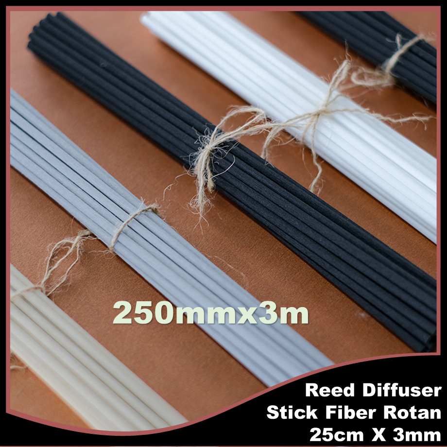 Jual Reed Diffuser Stick FIber Rotan 250mmx3mm | Shopee Indonesia