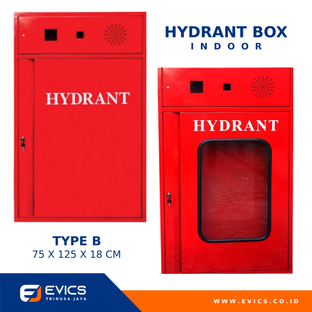 Jual Hydrant Box Indoor Type B APAR Pemadam Kebakaran Tanpa Kaca dan ...
