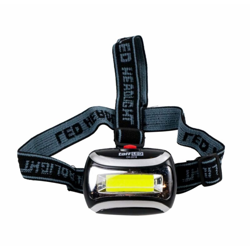 Jual Headlamp Flashlight waterproof LED 3 modes COB headlight / senter ...