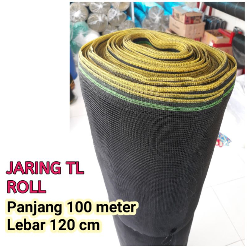 Jual Jaring TL 100 meter/ Waring Hitam/ Jaring Pagar Ayam/ Jaring Pagar ...