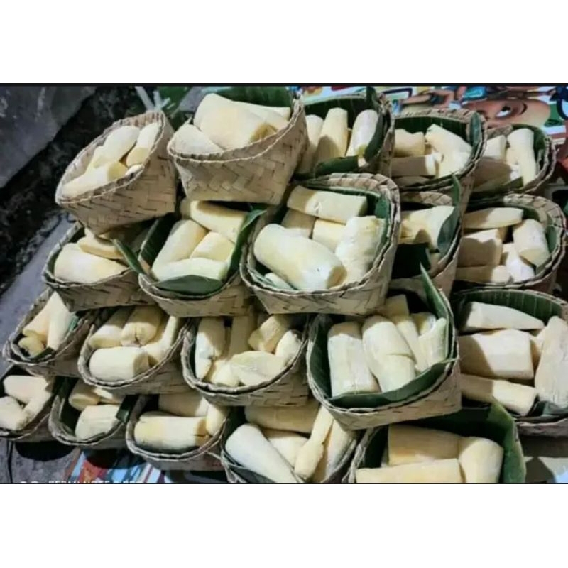 Jual tape singkong kuning mentega manis pooll 1,5Kg full | Shopee Indonesia