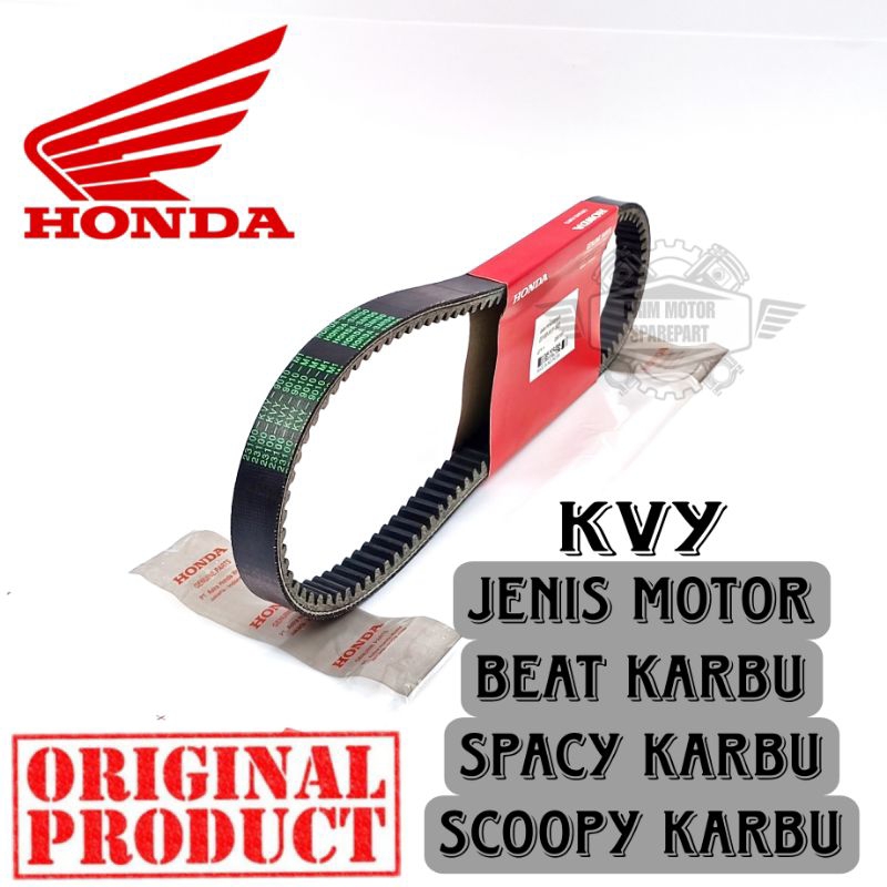 Jual VANBELT V-BELT ONLY ORIGINAL KVY HONDA BEAT KARBU VARIO KARBU ...