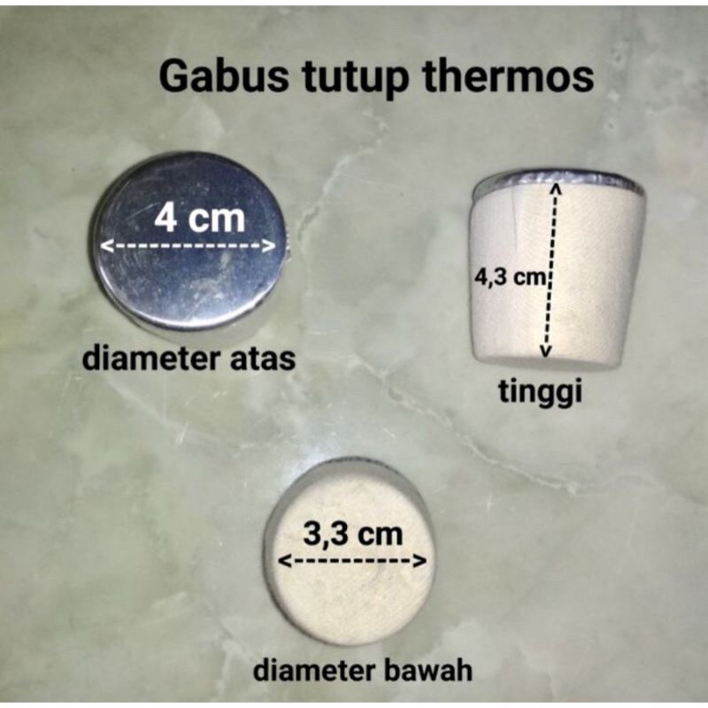 Jual Tutup Termos - Gabus Tutup Termos | Shopee Indonesia
