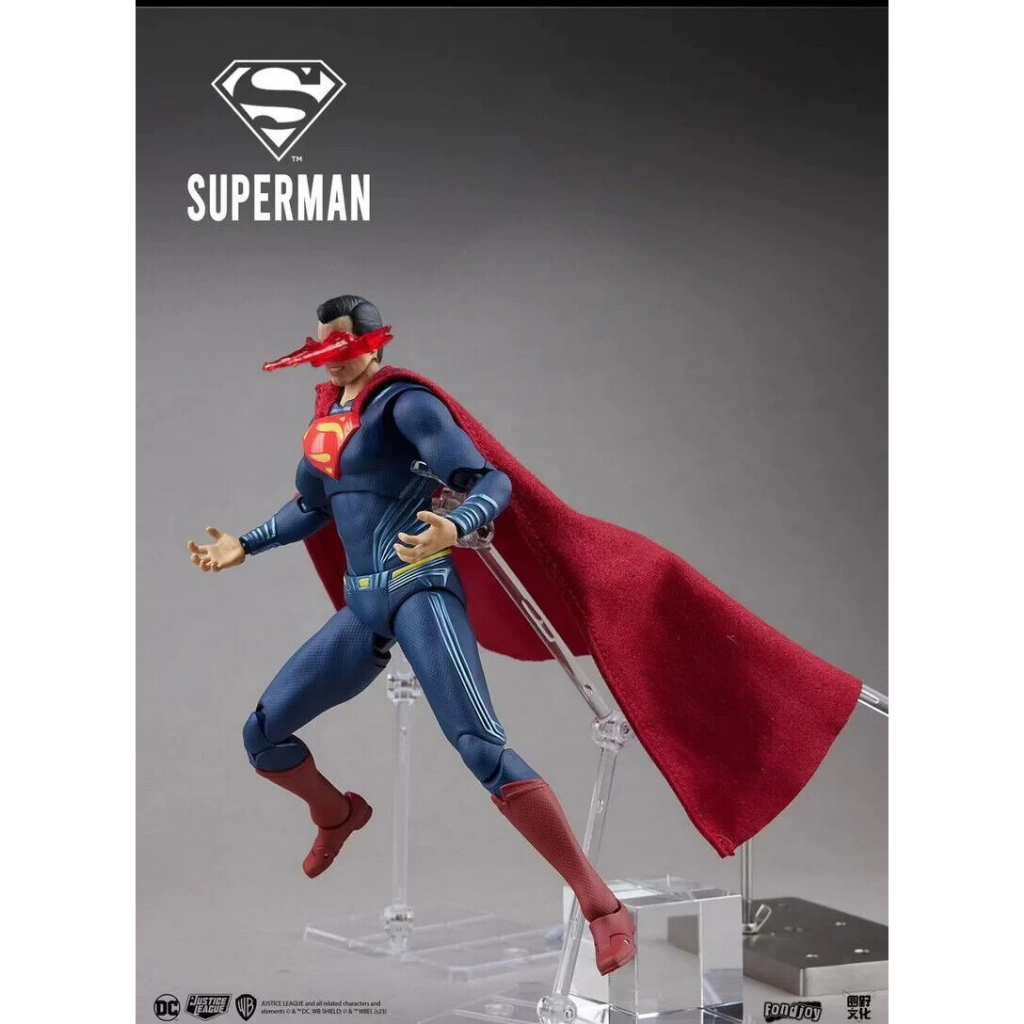 Jual Action Figure Fondjoy SUPERMAN BATMAN JOKER 1/9 DC Figure Series ...
