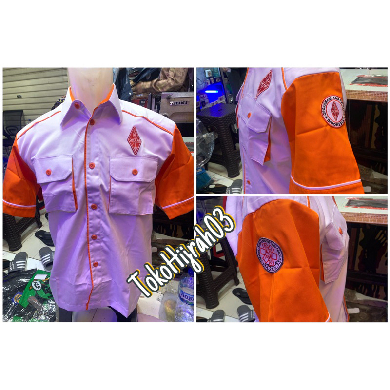 Jual Kemeja Orari | Seragam Orari Radio | Baju Organisasi Amatir ...