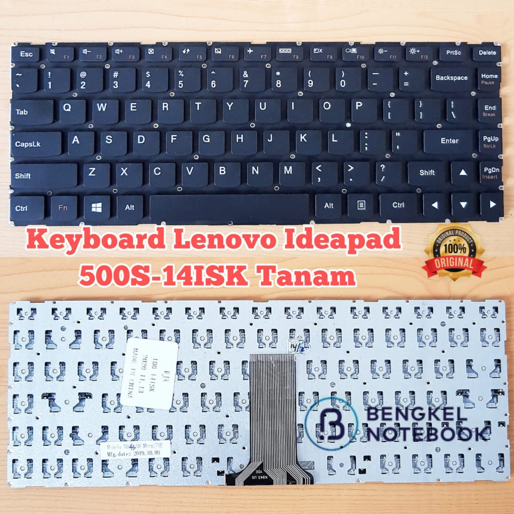 Jual Keyboard Lenovo Ideapad 500S-14ISK 500-14IBD 500-14IHW 300S-14ISK ...
