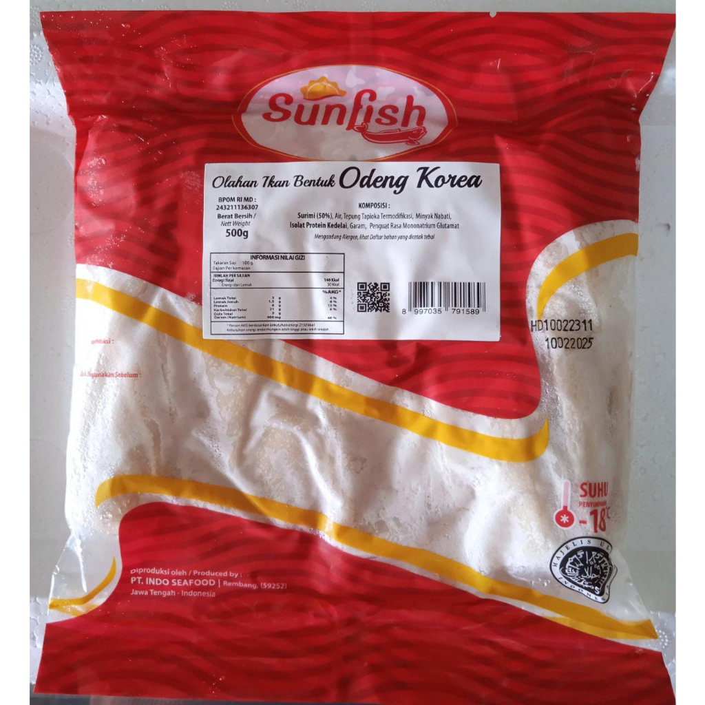Jual Olahan Ikan Bentuk Odeng Korea Isi 35 pcs @500gr | Shopee Indonesia