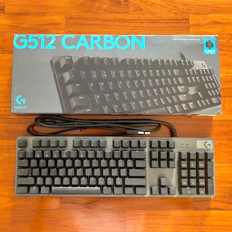 Jual logitech g512 carbon keyboard gaming mechanical RGB lighting ...