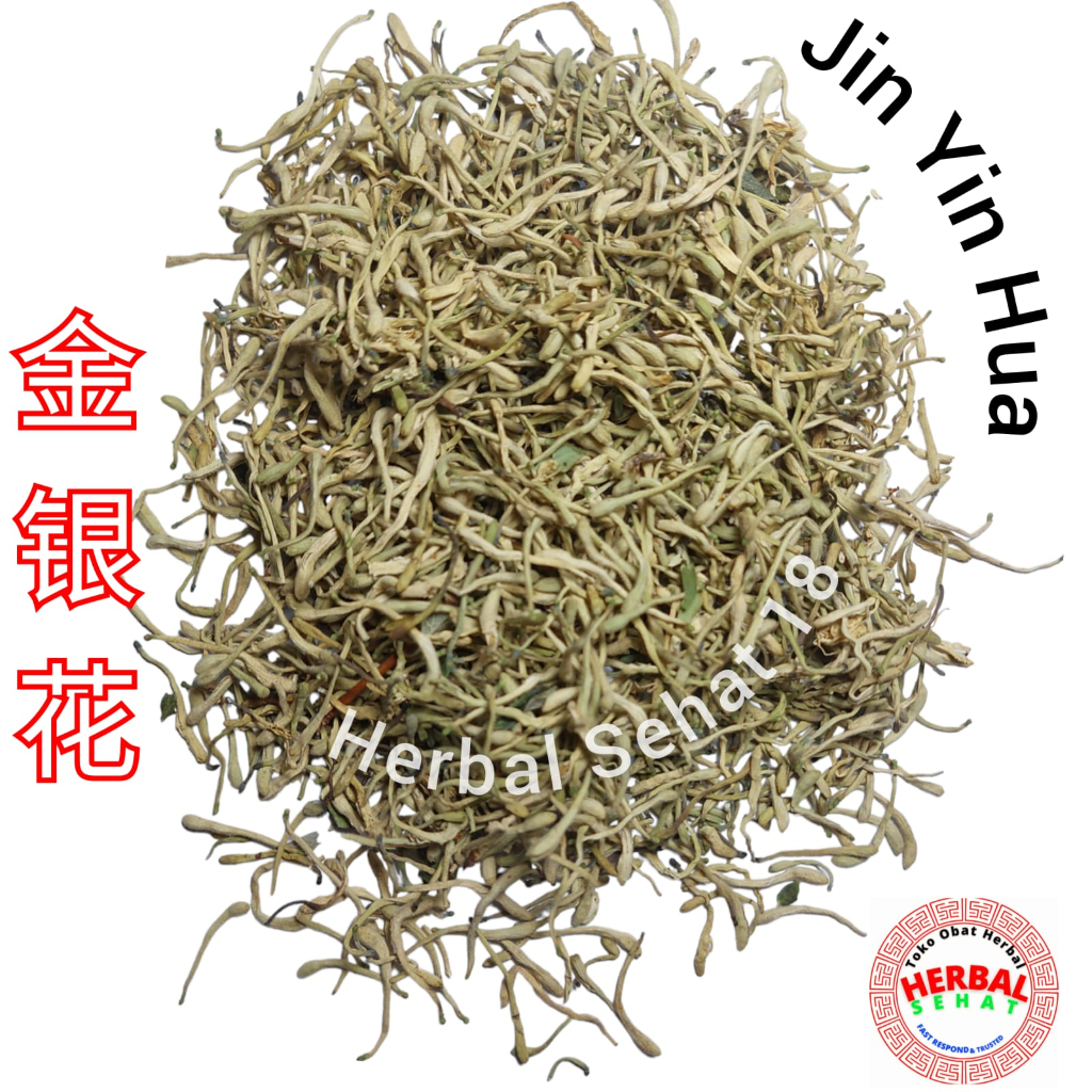 Jual Honeysuckle 50 Gram Bunga Teh Jin Yin Hua 金银花 Jin Yin Hua | Shopee ...