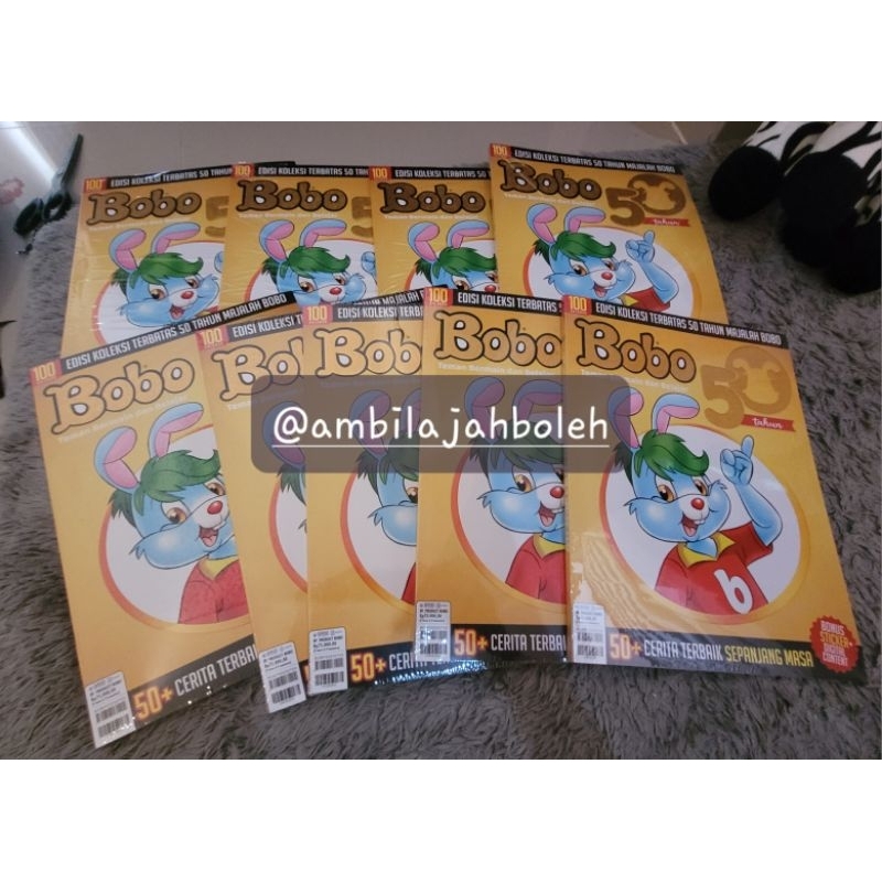 Jual PO MAJALAH BOBO EDISI KOLEKSI TERBATAS 50 TAHUN | Shopee Indonesia
