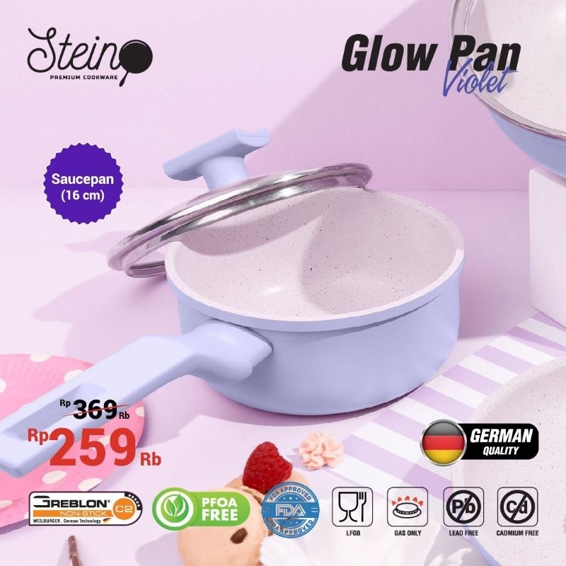 Jual SAUCE PAN - GLOW PAN SATUAN SERIES by Steincookware | Shopee Indonesia