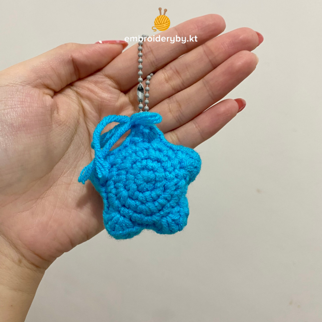 Jual Star Crochet Keychain | Gantungan Kunci Rajut | Amigurumi Keychain ...