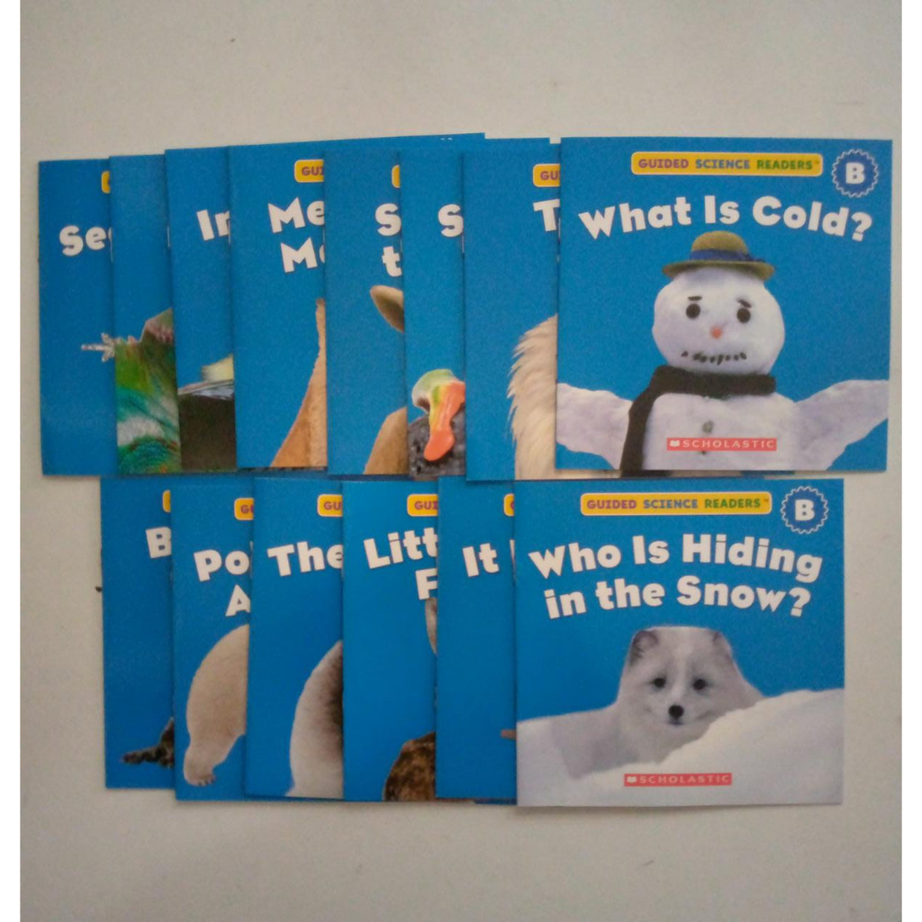 Jual Seri Guided Science Readers Level B (Ages 3-7) | Shopee Indonesia