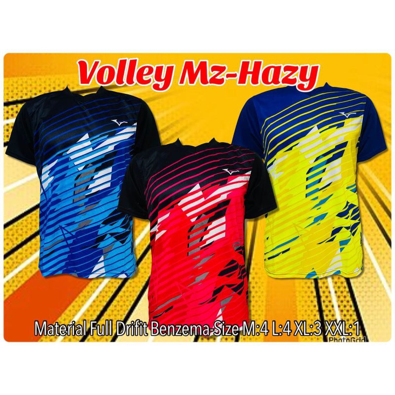 Jual BAJU BADMINTON KAOS BULUTANGKIS BAJU MZ HAZY | Shopee Indonesia