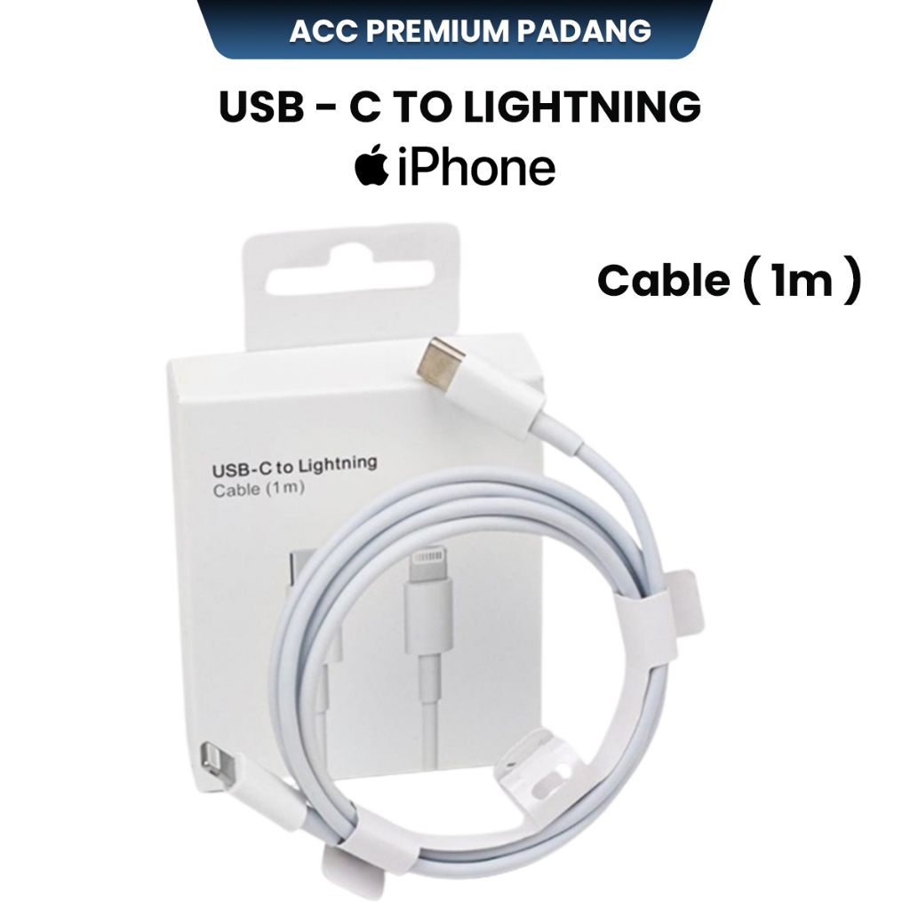 Jual KABEL IPHONE USB C TO LIGHTNING FAST CHARGING KABEL DATA IPHONE ...