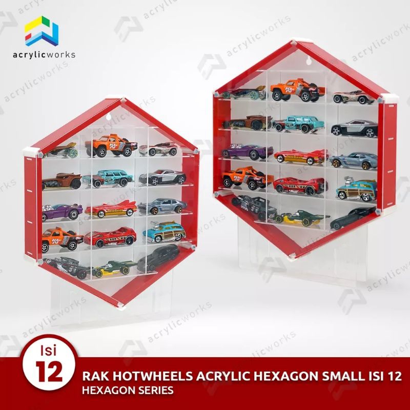 Jual Display Diecash Rak Akrilik Tempat Koleksi Mobil Mainan Hotwheels ...