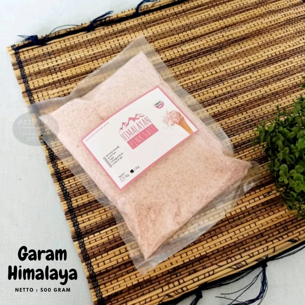 Jual Garam Himalaya 500gr / Himalaya Pink Salt / Himalayan Salt 100% ...