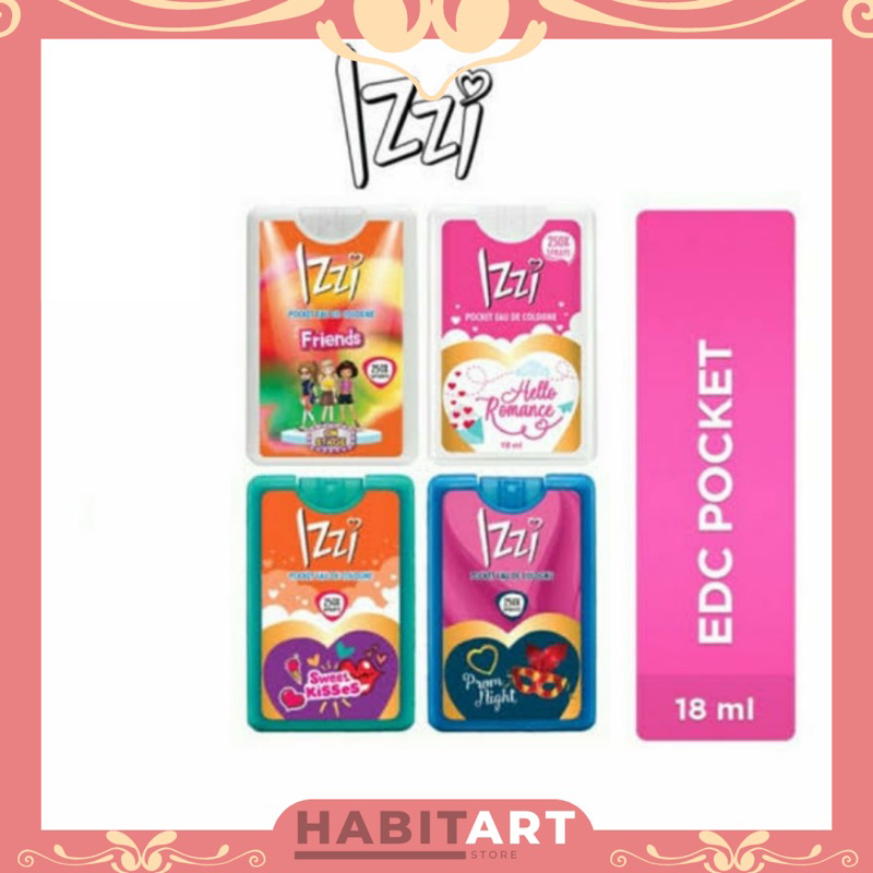 Jual Izzi Pocket Eau De Cologne 18 ml | Shopee Indonesia