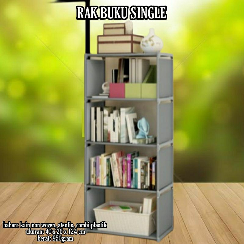 Jual rak buku portable single | Shopee Indonesia