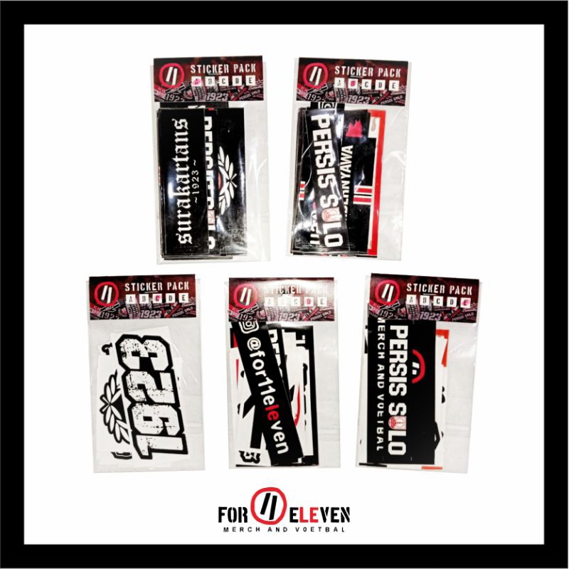 Jual FOR ELEVEN STICKER PERSIS SOLO SAMBERNYAWA SURAKARTANS | Shopee ...