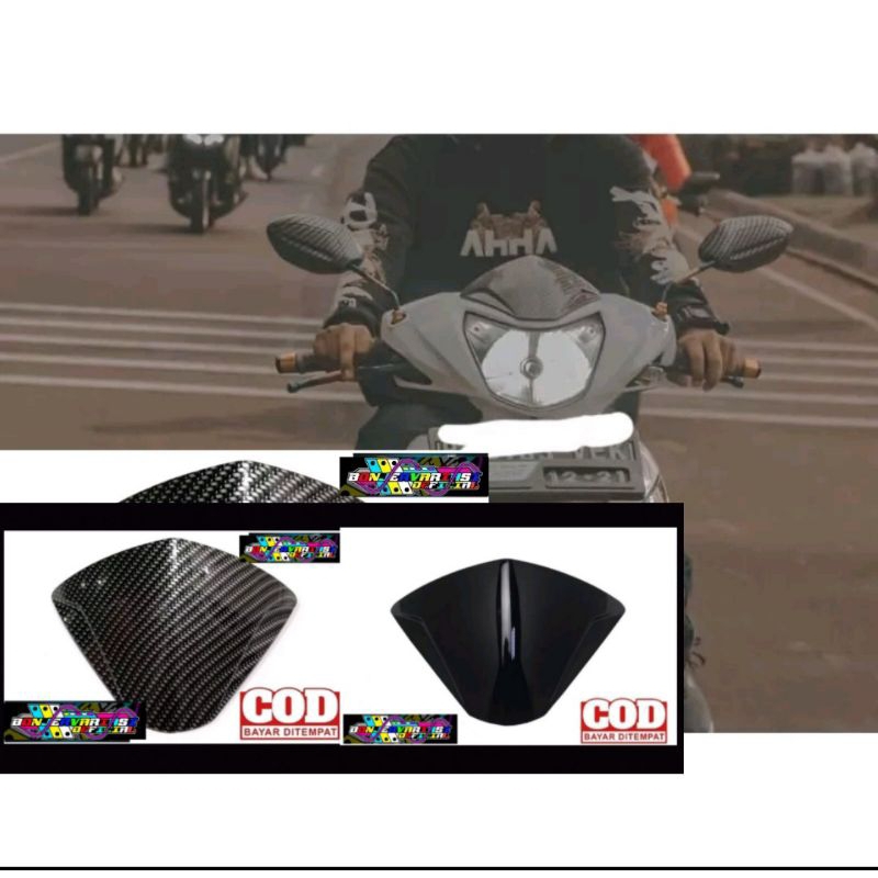 Jual Visor variasi honda spacy helm in model mx bahan anti pecah warna ...