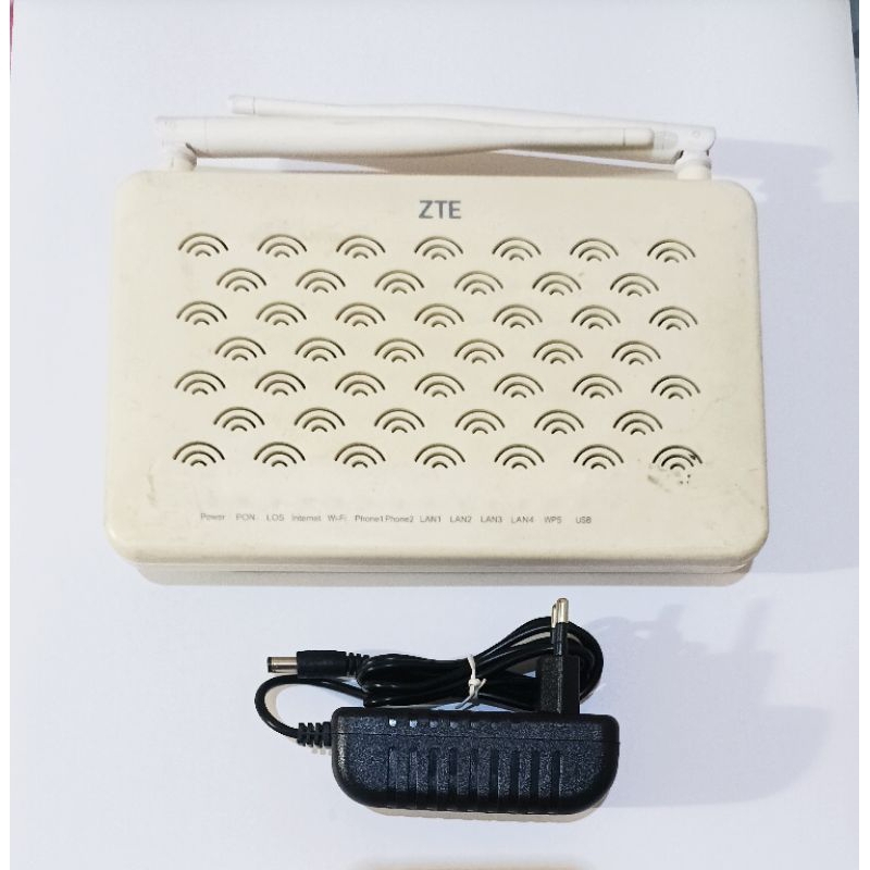 Jual Router ZTE F609 V1 seken port fo Biru (baca ket produk sblm order ...