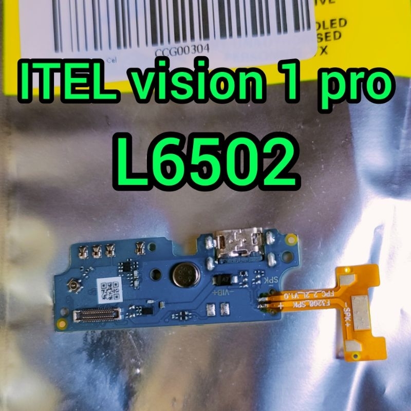 Jual konektor cas papan konektor cas mic fleksibel dering itel vision 1 ...