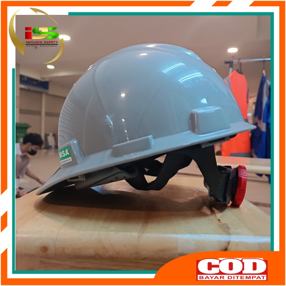 Jual Helm Safety Proyek Msa Lokal SNI Fastrack Warna Abu-abu / Safety ...