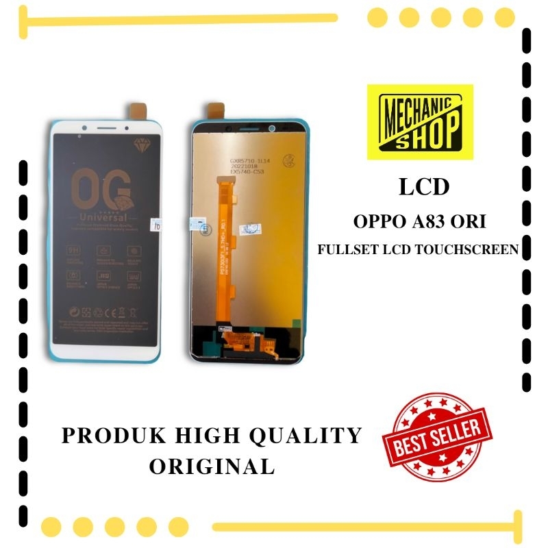 Jual lcd + touchscreen oppo a83 (white) | Shopee Indonesia