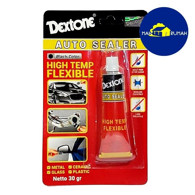 Jual Lem Silikon HITAM Lem Mobil Anti Bocor Waterproof - DEXTONE AUTO ...