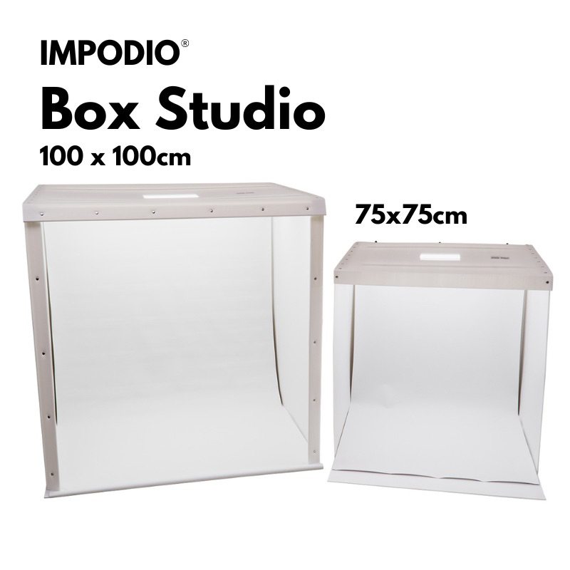 Jual Mini studio Box photo uk. 100x100cm IMPODIO | Shopee Indonesia