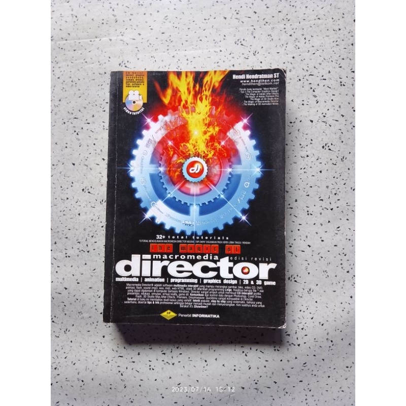Jual Buku Komputer The Magic Of Macromedia Director Hendi Setiawan