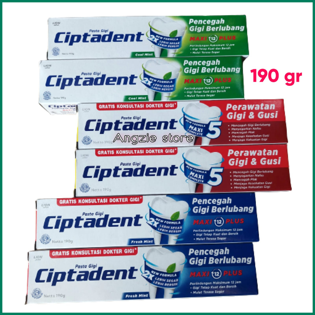 Jual Ciptadent 190 gr pasta gigi maxi | Shopee Indonesia