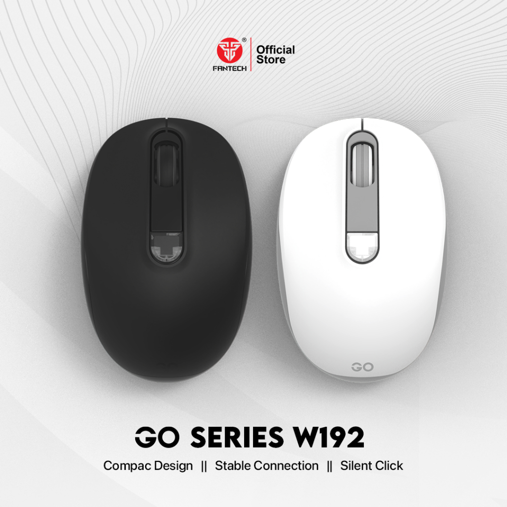 Jual Mouse Wireless Office FANTECH GO Silent Click 2.4Ghz 1600DPI | Shopee Indonesia