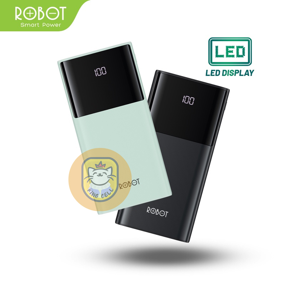 Jual PowerBank PB ROBOT 10000 mah RT190S 2A Dual Input and Output Port ...