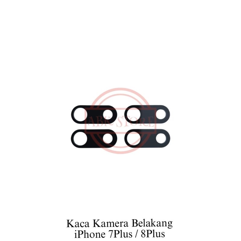 Jual Kaca Kamera Belakang / Lensa Camera iPh 7 Plus - iP 8 Plus ...