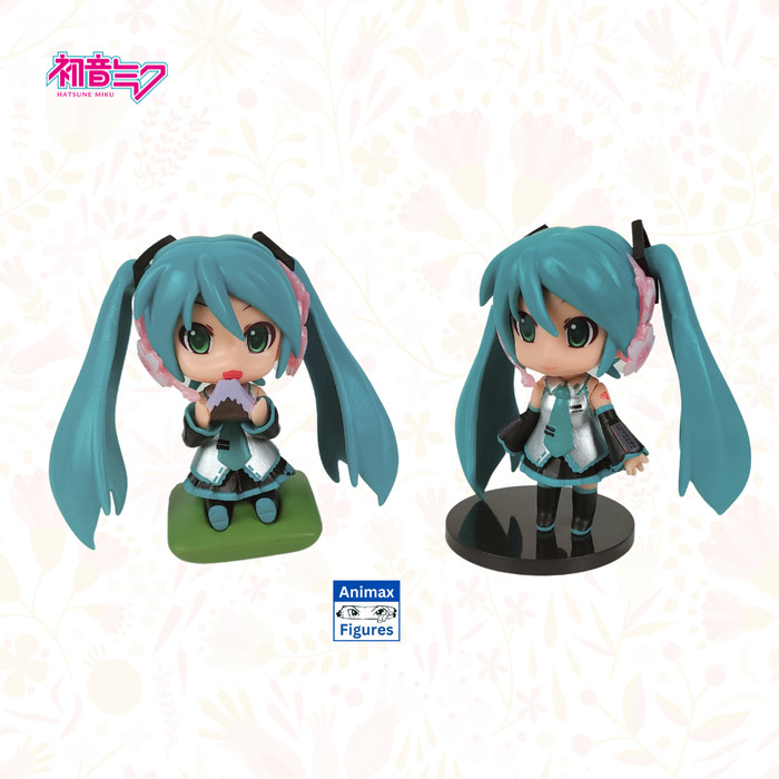 Jual Action Figure Hatsume Miku Chibi Full set isi 6 PVC 10 cm | Shopee ...