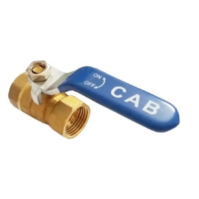 Jual Stop Keran Pipa / Ball Valve Kuningan CAB | Stop Kran Kuningan ...