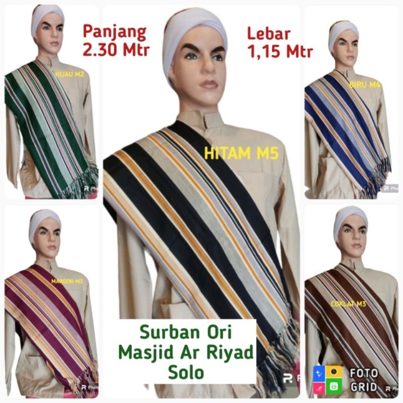 Jual Surban habib surban kyai surban yaman indonesia surban halus ...