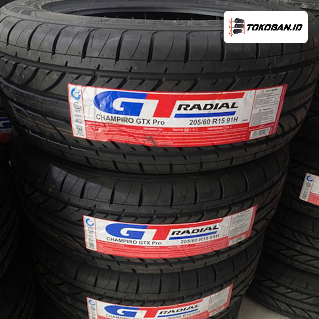 Jual Ban Mobil GT Radial CHAMPIRO GTX PRO 205/60 R15 | Shopee Indonesia