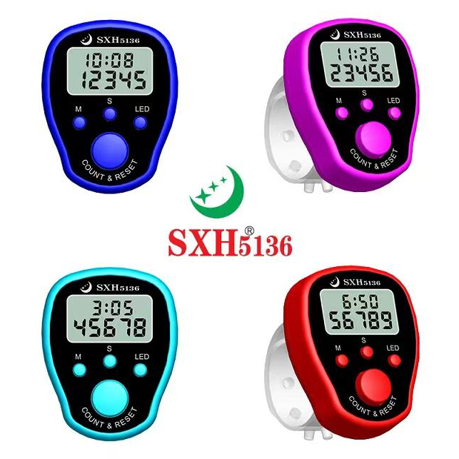 Jual (SXH) Tasbih Digital Mini LED Tanggal + JAM modul 306 | Shopee ...