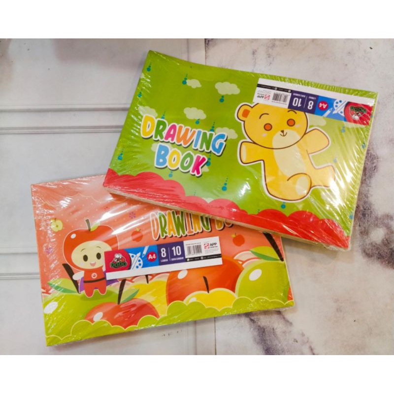 Jual Buku gambar/drawing book 1 pak isi 10 buku 8 lembar, ukuran A3 dan A4 | Shopee Indonesia