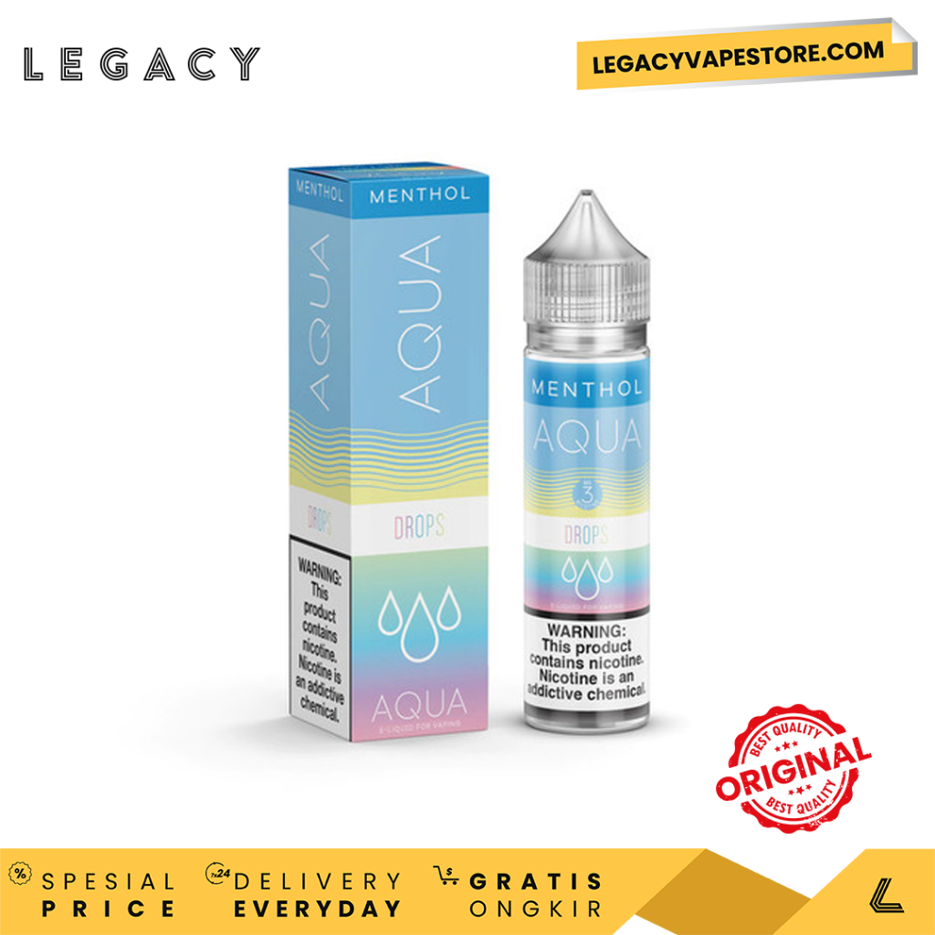 Jual Liquid USA AQUA DROPS ICE SWEETS 60ml | Shopee Indonesia